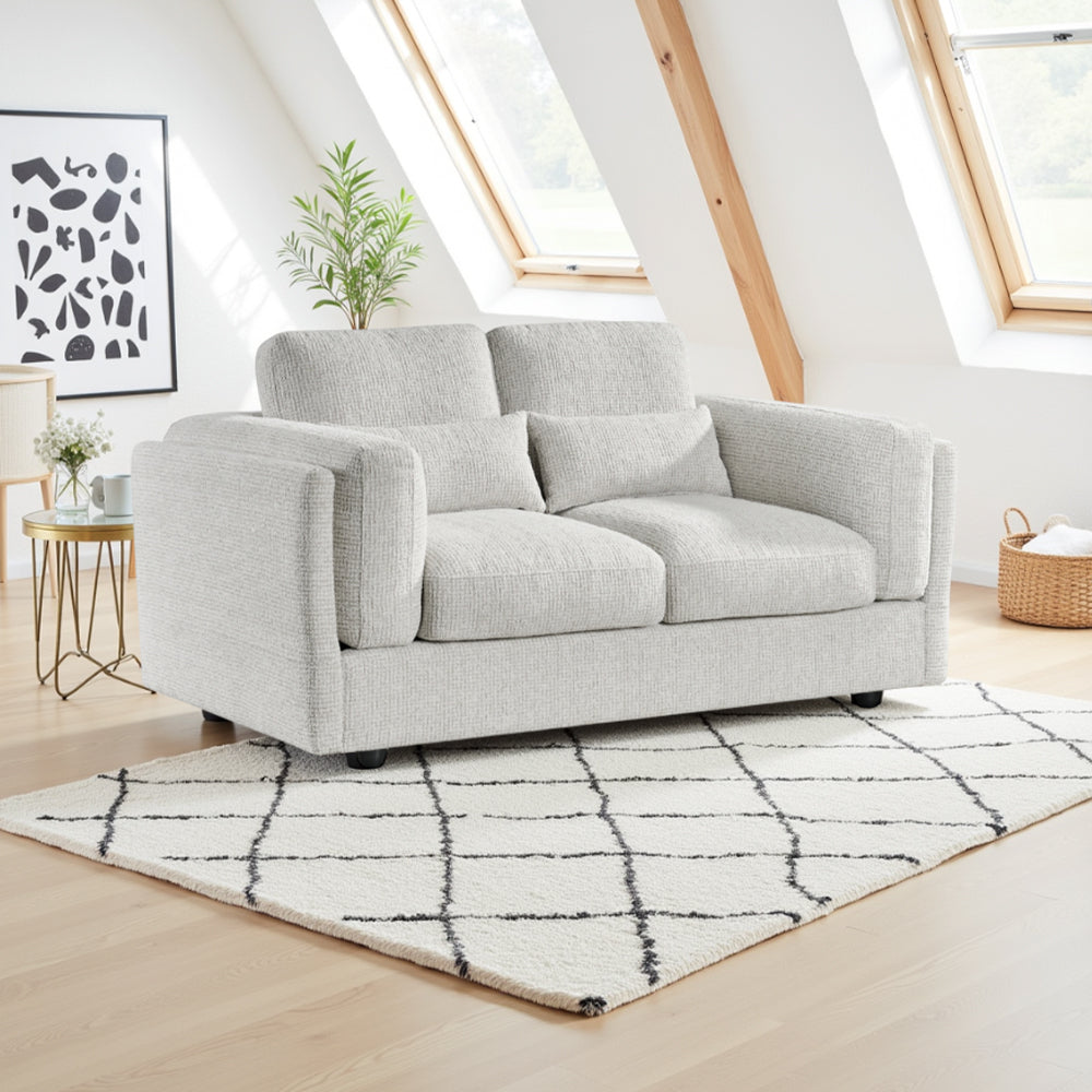 Bari Sofa Beige 2 Seater – Honeypot Furniture