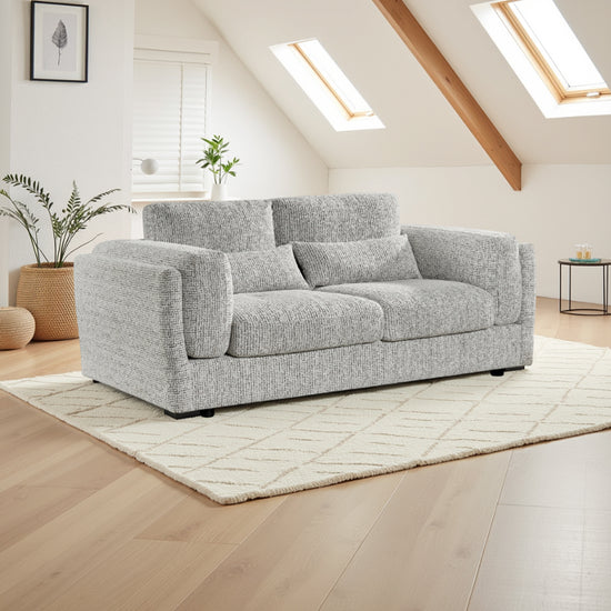 Bari Sofa Grey 3 Seater – Honeypot Furniture