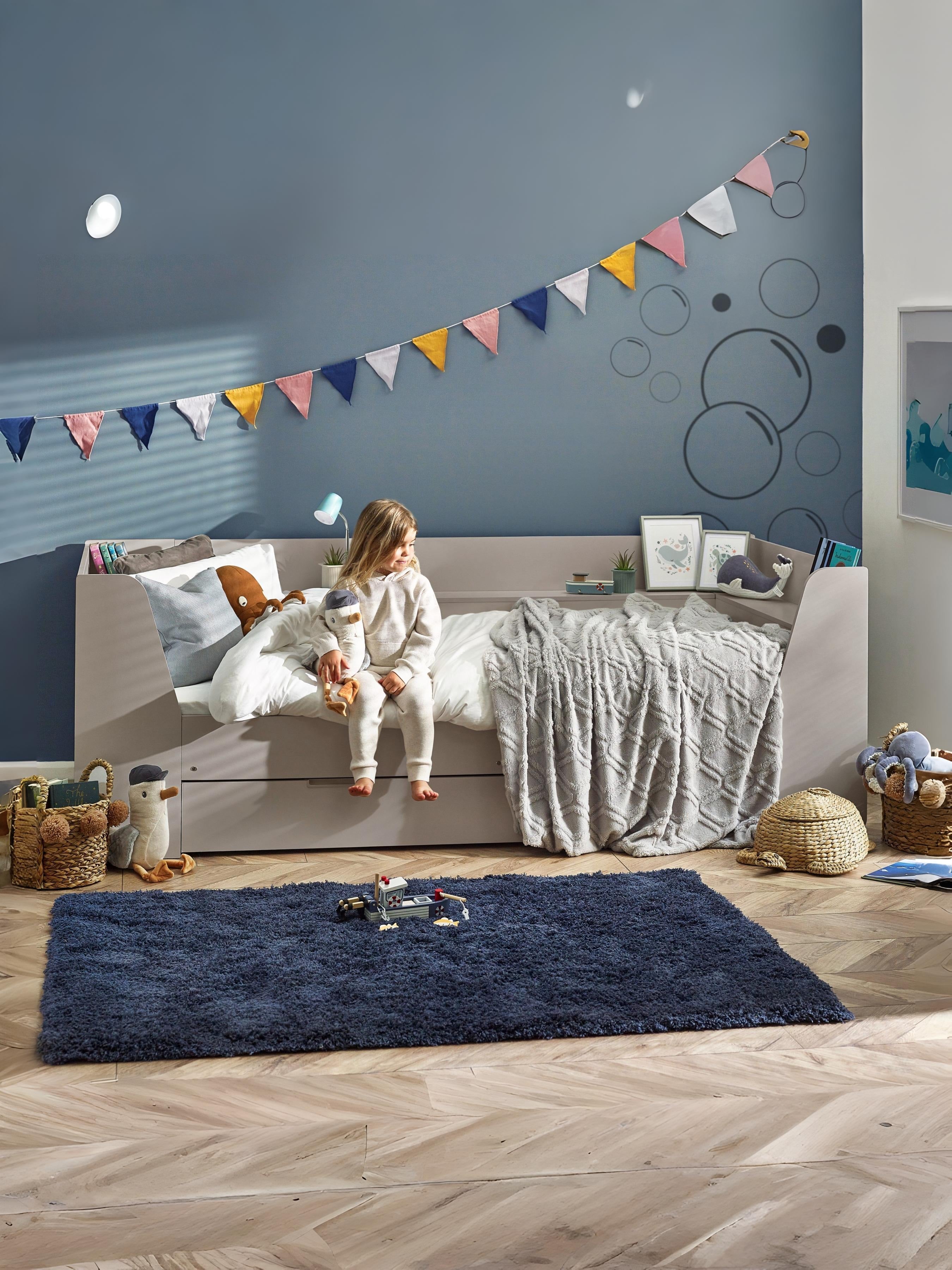 Cygnet Bed Frame Taupe – Honeypot Furniture