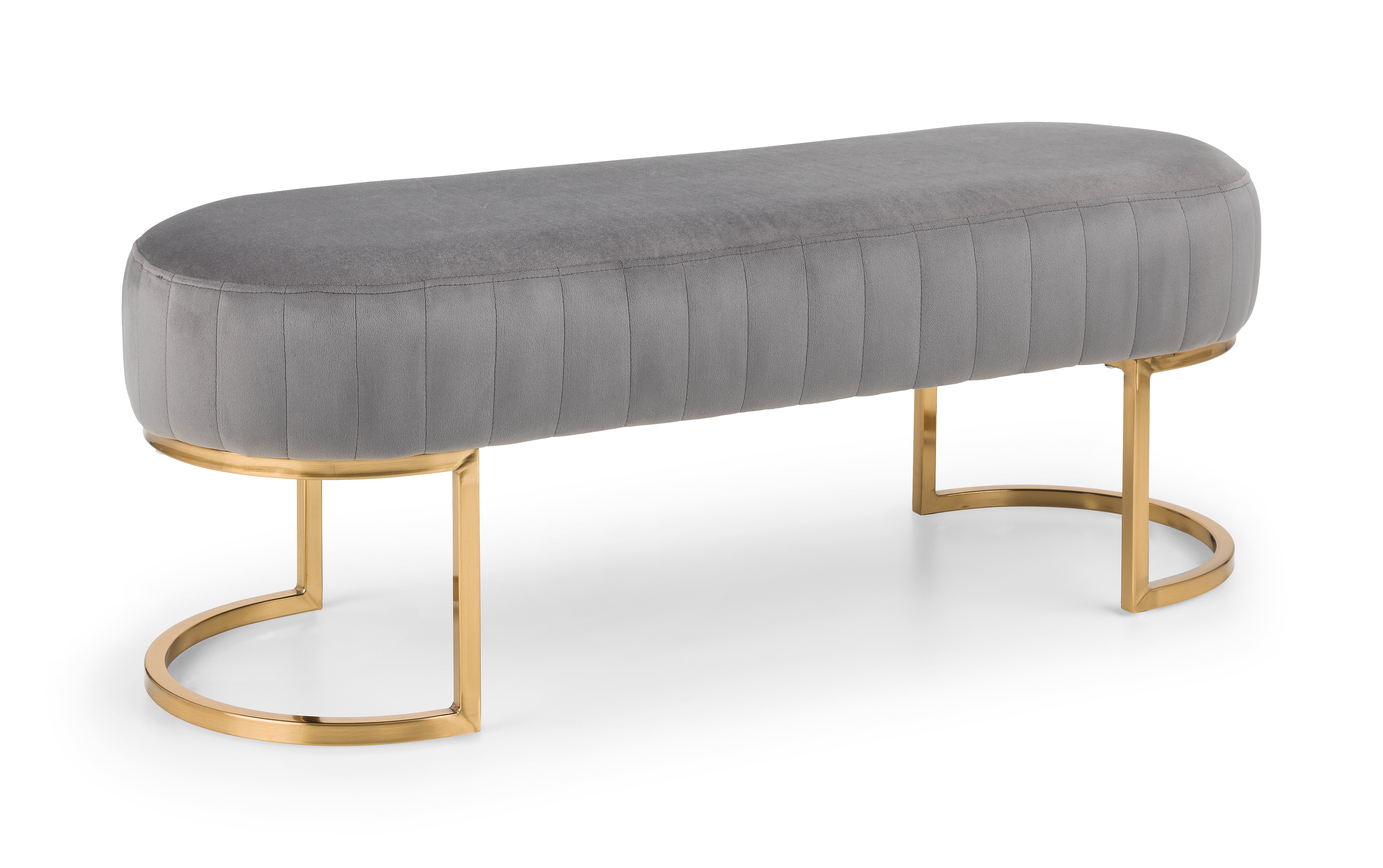Hazelwood Bench Grey – Honeypot Furniture