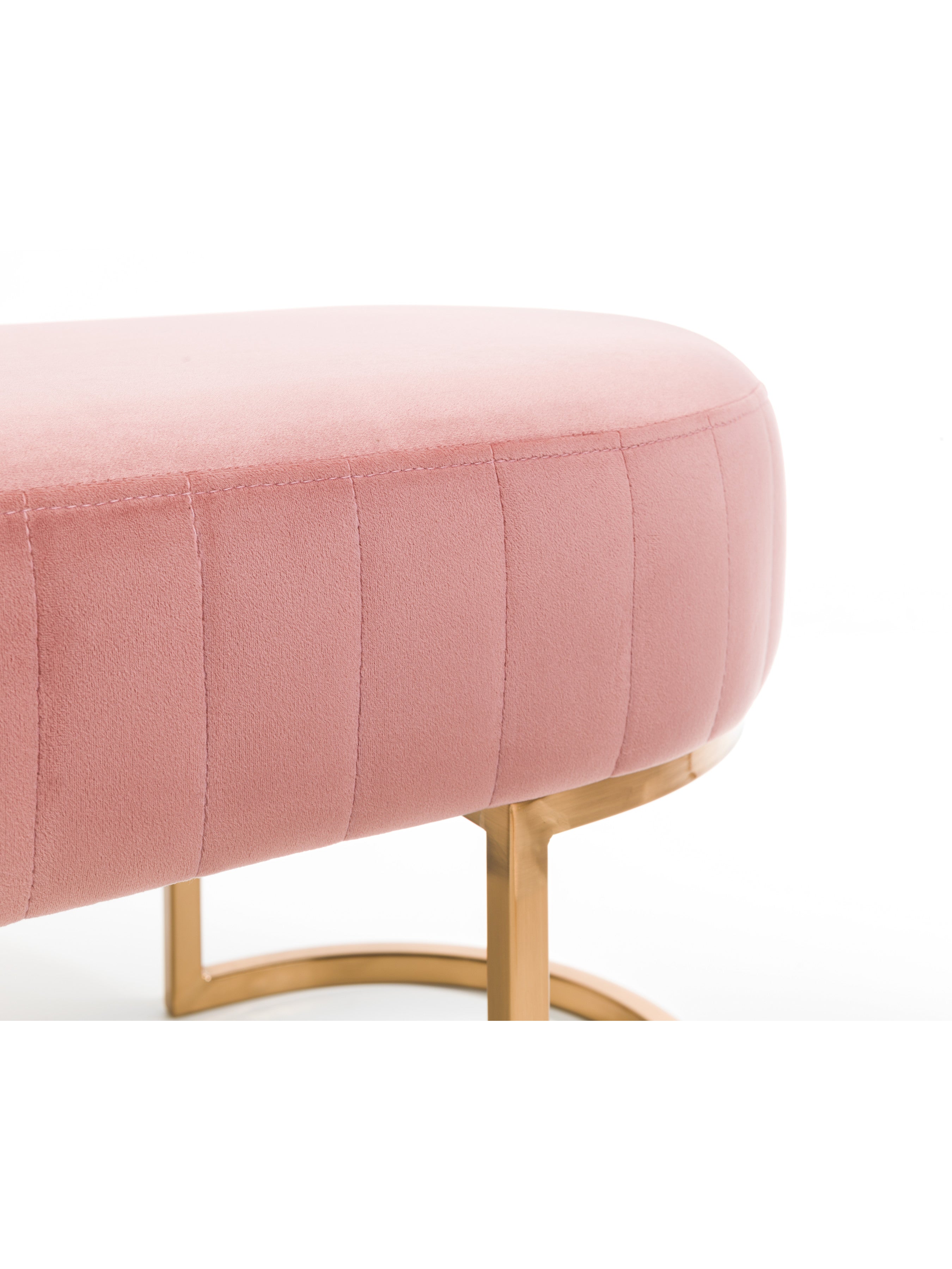 Hazelwood Bench Pink – Honeypot Furniture