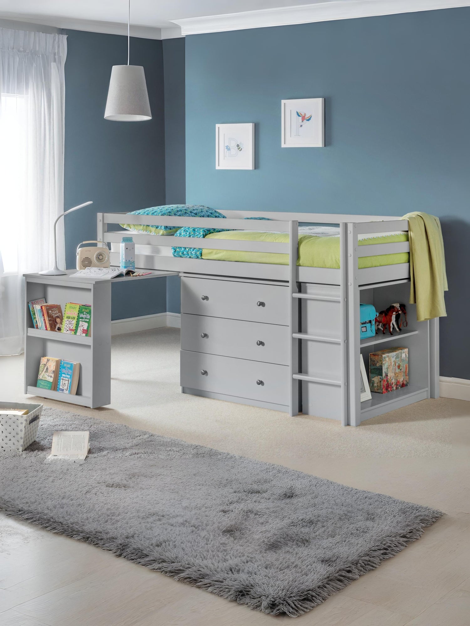 Reef Sleepstation Bed Dove Grey – Honeypot Furniture