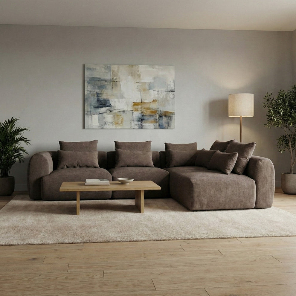 Willow Sofa Right Hand Facing Corner Coffee – Honeypot Furniture